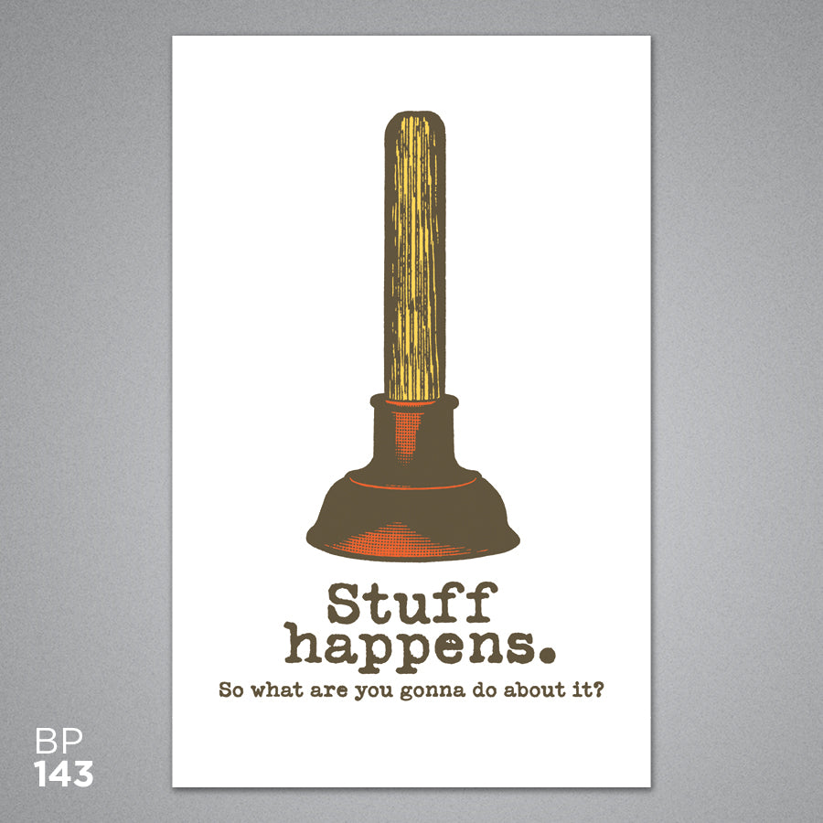 Stuff Happens Card – BodyFactory